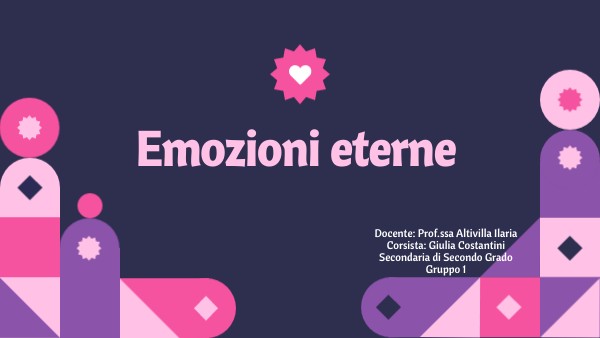 Emozioni eterne | Genially