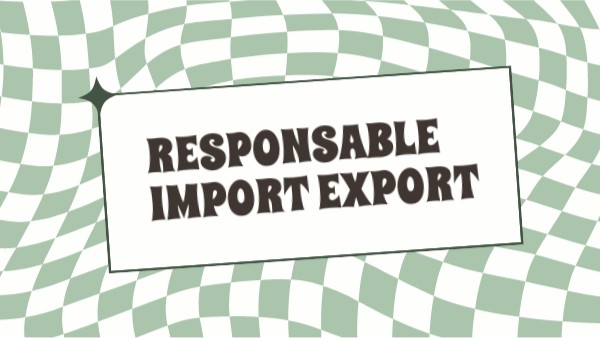 Responsable Import export | Genially