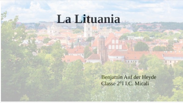 La Lituania | Genially