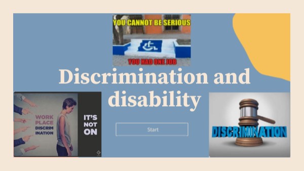 prez discrimination | Genially