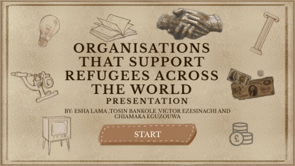 organisations that support REFUGEES ACROSS the world | Genially