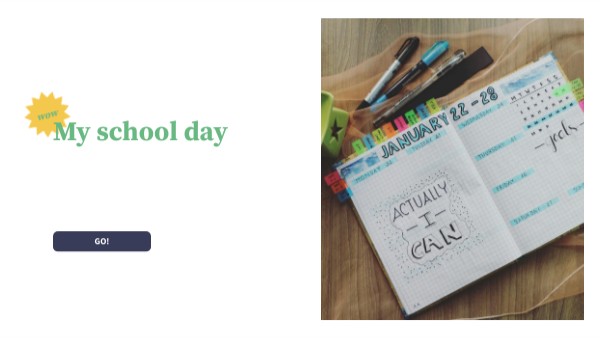 My school day | Genially