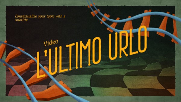 L'ultimo urlo | Genially
