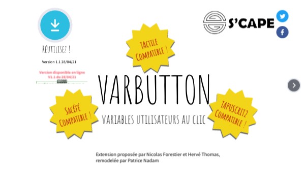 VAR BUTTON | Genially