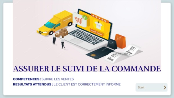 SUIVRE LA COMMANDE_1MCV B | Genially