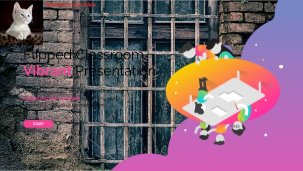 Flipped Classroom Vibrant Presentation | Genially