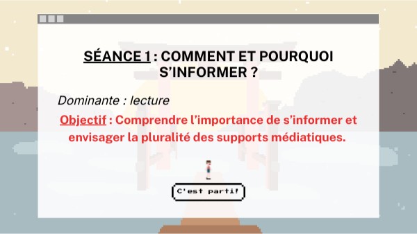 Séquence IV : les médias (activités s1 et s2) | Genially