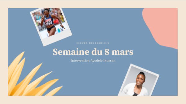 Semaine du 8 mars | Genially