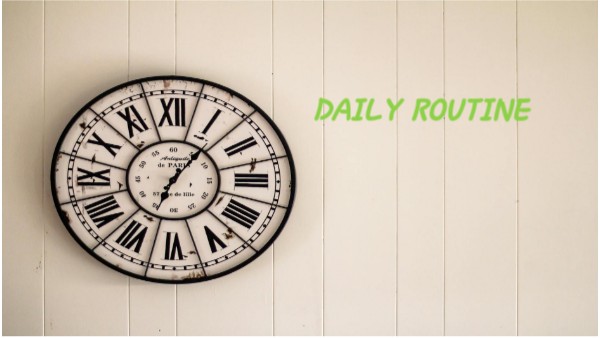 Daily Routine - Flashcards | Genially