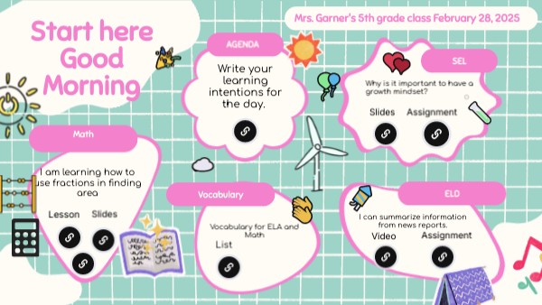 March 3, 2025- Daily work ENG | Genially