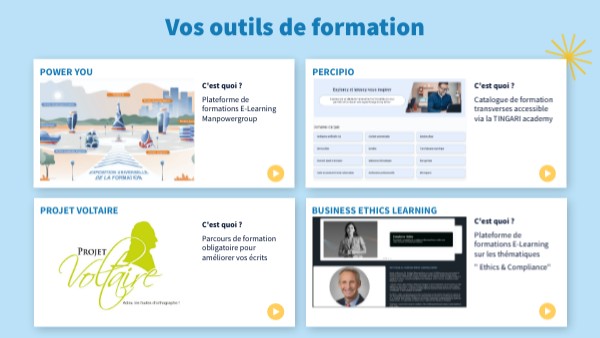 Marchés privés-vos outils de formation | Genially