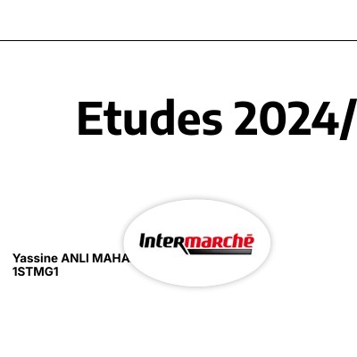Etudes 2024/2025 | Genially
