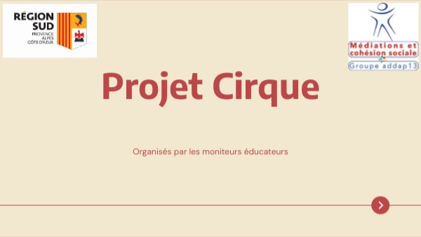 Projet Cirque | Genially