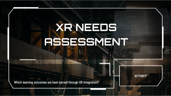 Escape! XR Needs Assessment | Genially