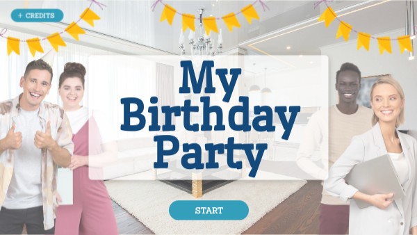 Jeu - My Birthday Party | Genially