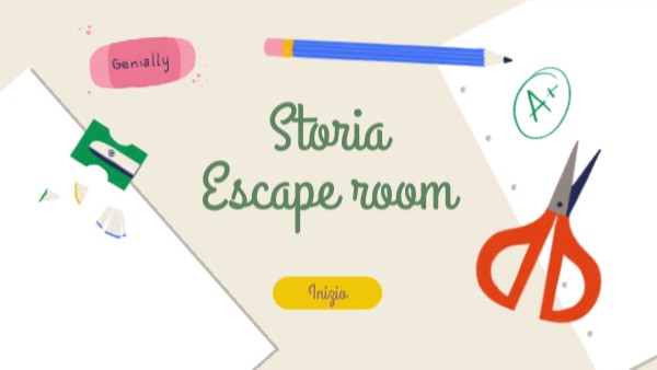 Storia Escape room | Genially