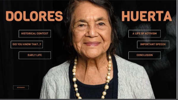 Dolores huerta | Genially