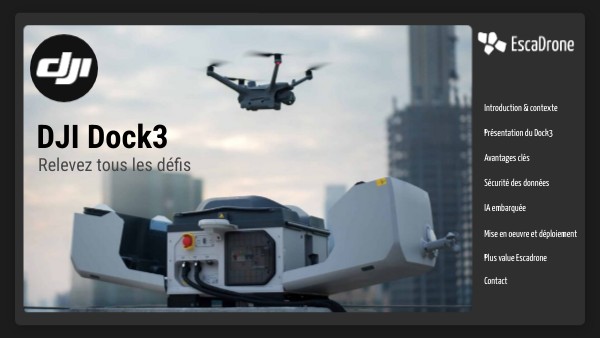 DJI Dock3 | Genially