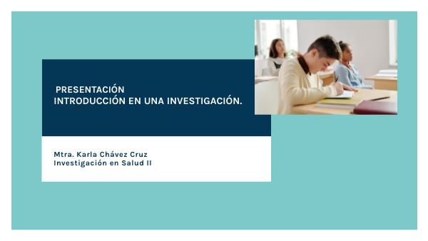 INTRODUCCIÓN en una investigación. | Genially