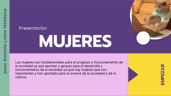 MUJERES | Genially