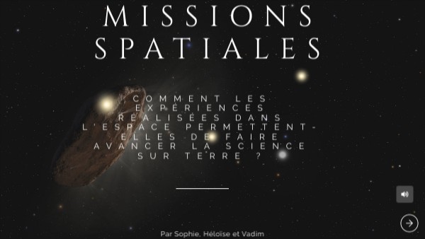 Missions spatiales | Genially