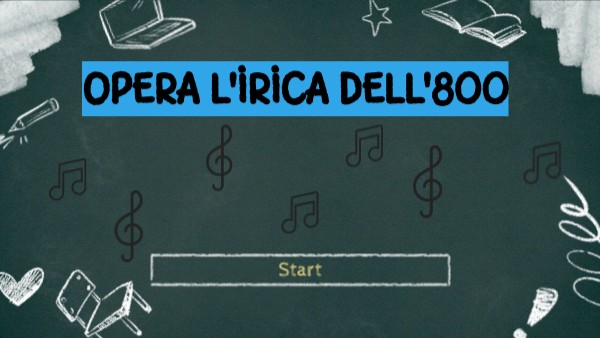 OPERA L'IRICA DELL'800 | Genially