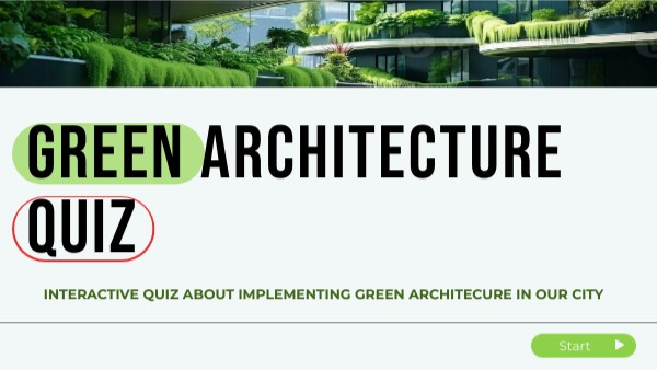 Green architecture Quiz | Genially