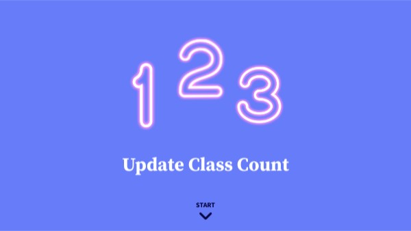 Update Class Count | Genially