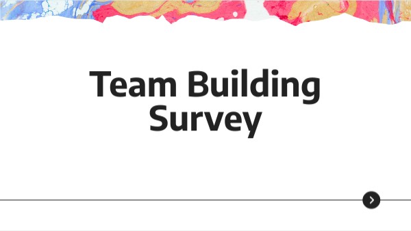Team Building Survey | Genially
