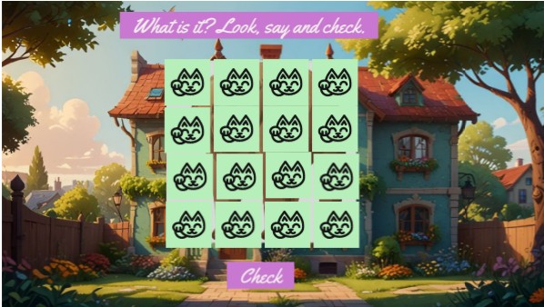 What is it? Look, say and check. | Genially