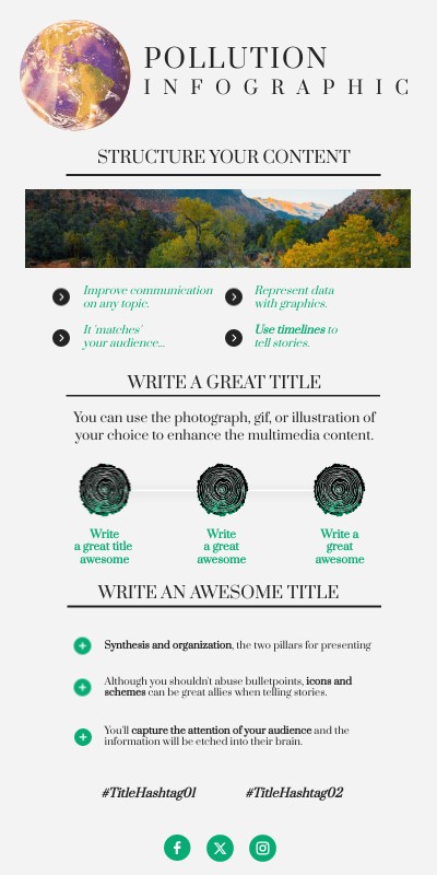 Infografica Inquinamento | Genially