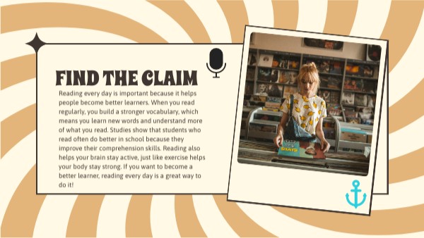 Find the claim | Genially