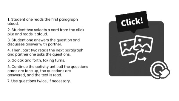 Comprehension Questions | Genially