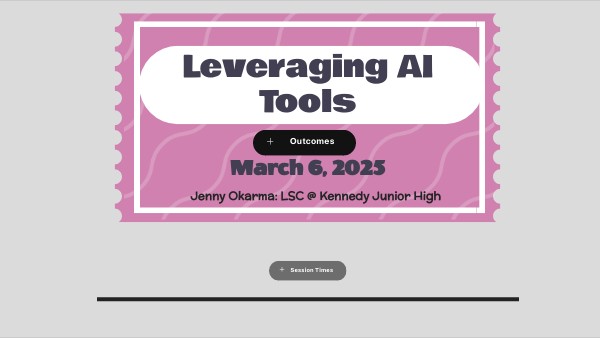 Session 2 - Leveraging AI Tools | Genially