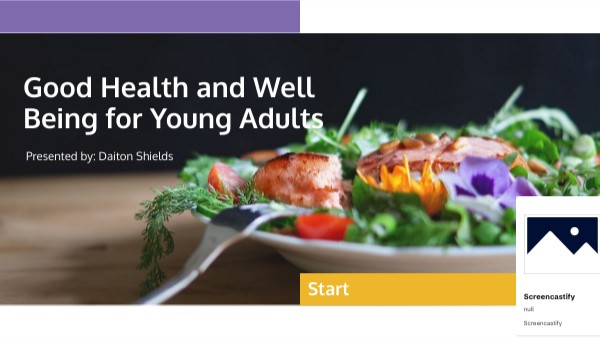 Good Health and Well Being for Young Adults | Genially