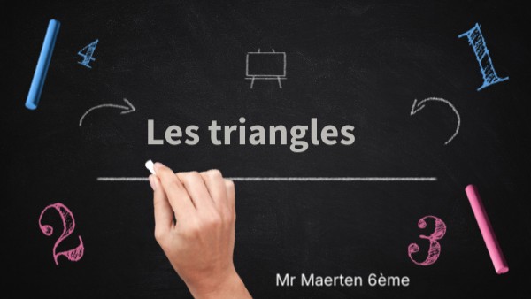 Les triangles | Genially