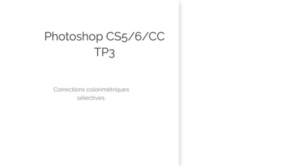 Photoshop CS5/6/CC TP3 bis | Genially