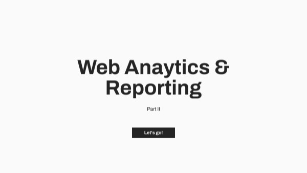 Web Analytics | Genially