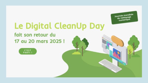 Avec le Digital Clean Up Week 2025 : passez à l'action dès maintenant ...