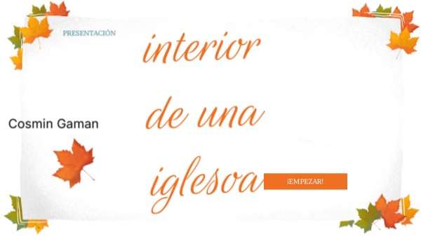 interior de una iglesoa | Genially