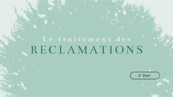 reclamations | Genially