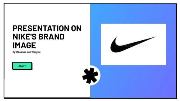 presentation on Nike's Brand image | Genially