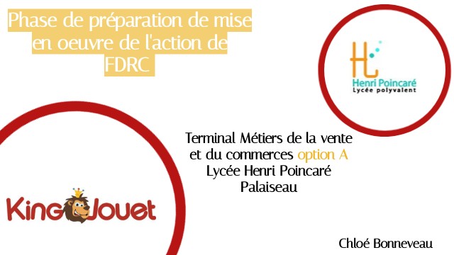 Mise en œuvre de l'action de FDRC | Genially