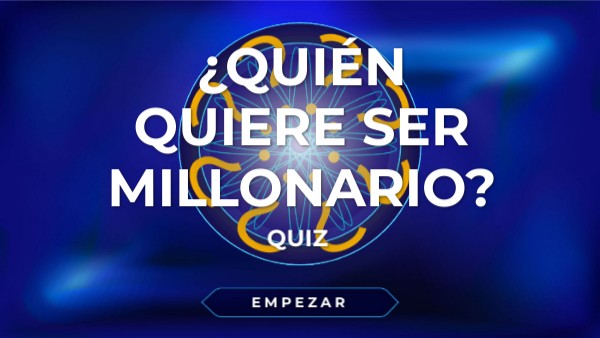 ¿Quién quiere ser millonario? | Genially