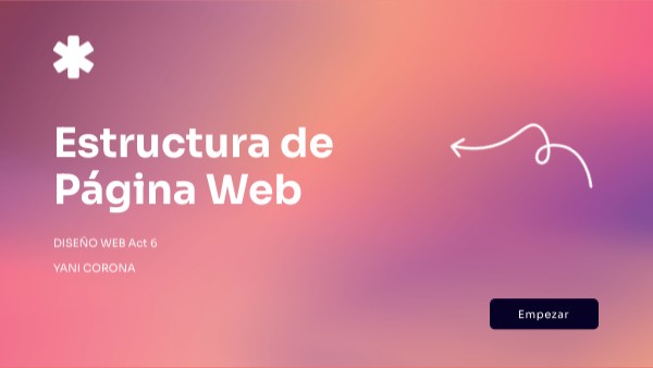 Estructura de Página Web 2.0 | Genially