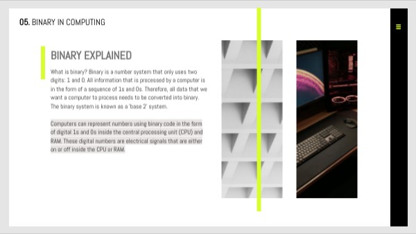 Networks Lesson 2: Binary | Genially