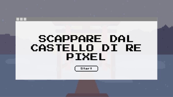 scappare dal castello di re pixel | Genially