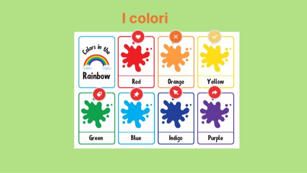 I colori | Genially
