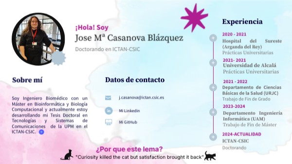 Portfolio Jose Mª Casanova Blázquez | Genially