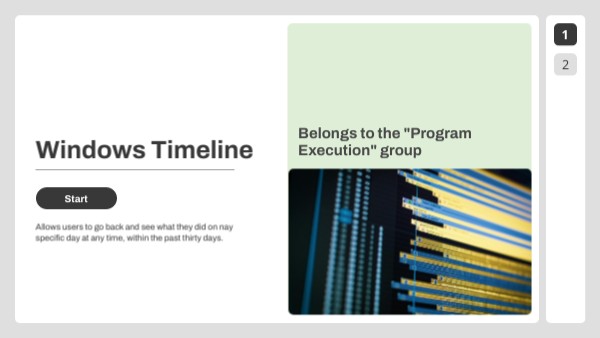 Windows Timeline | Genially